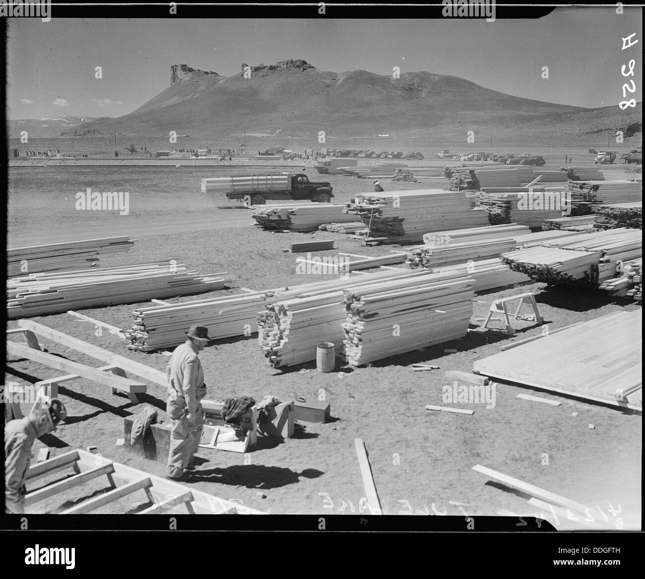 The Tule Lake Relocation Center in Newell, California, was one of the ...