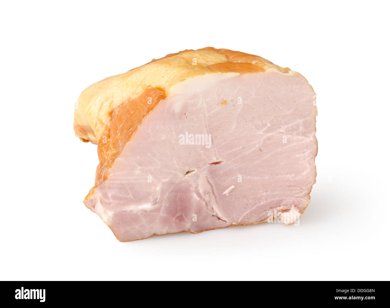 Sliced bacon isolated Stock Photo - Alamy
