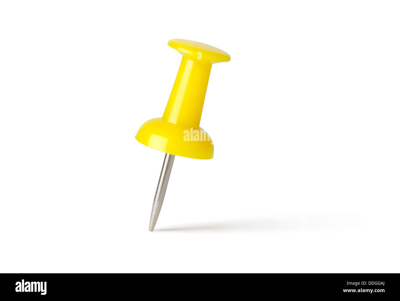 Yellow Push Pin
