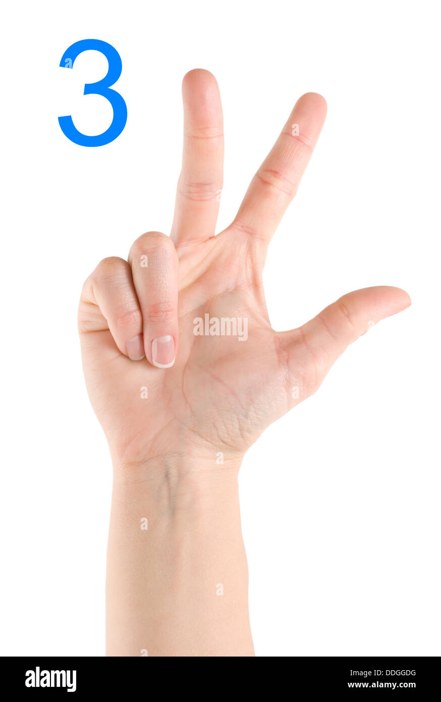 3 number figure hi-res stock photography and images - Alamy
