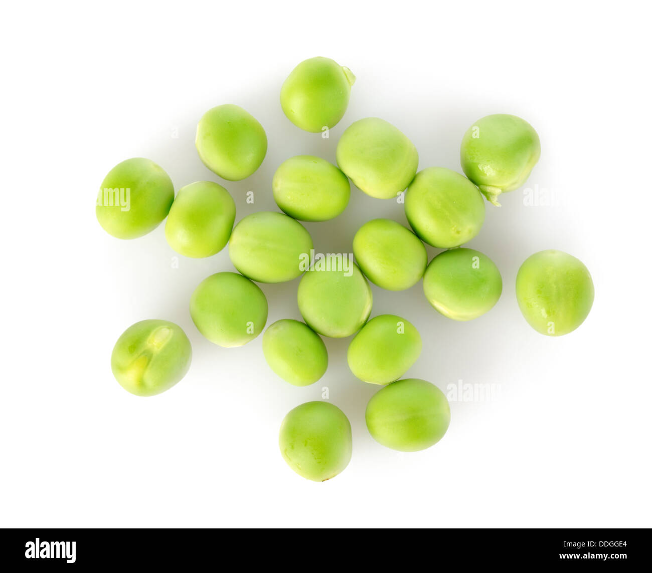Raw green peas Stock Photo - Alamy