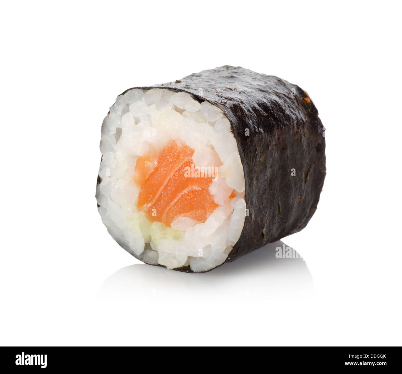 Single japanese roll salmon hi-res stock photography and images - Alamy