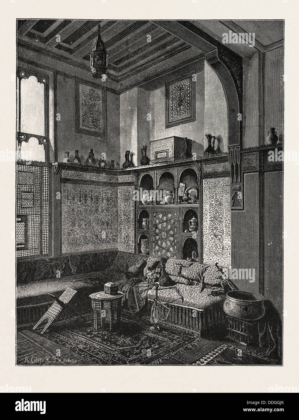 Painting from FRANK DILLON, 1823 - 1909, british topographical painter ...
