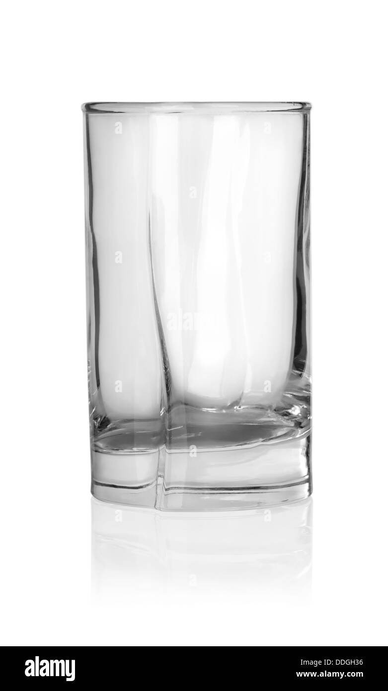 Glass from under vodka Stock Photo - Alamy