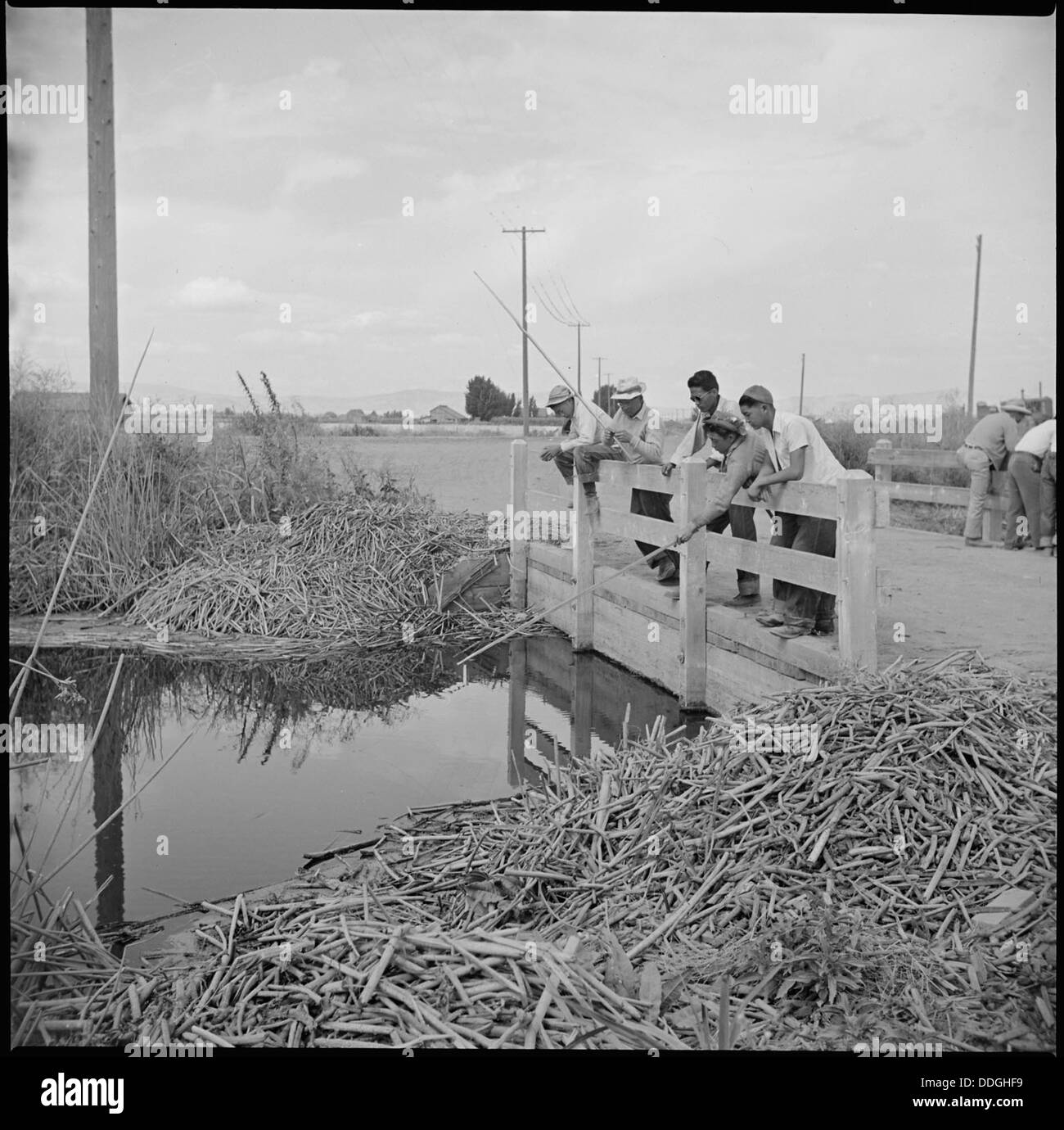 California farm workers Black and White Stock Photos & Images - Alamy