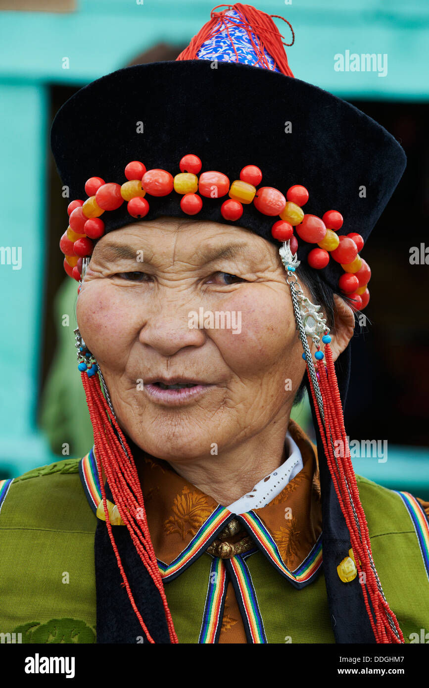 Mongolia, Khentii province, Badshireet, Naadam festival, Buriat ...