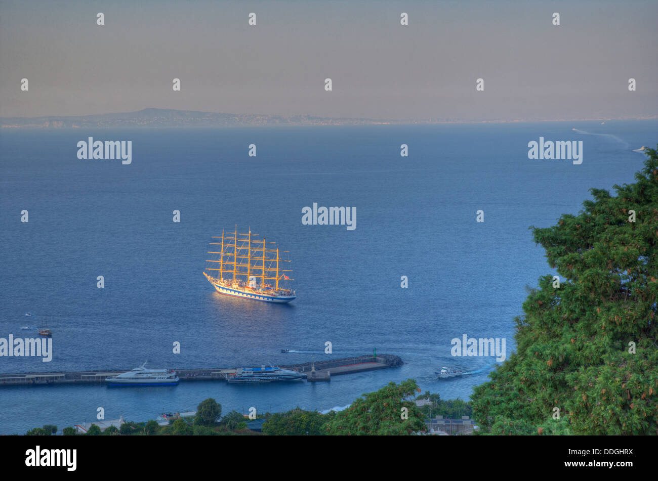Capri ship hi-res stock photography and images - Alamy