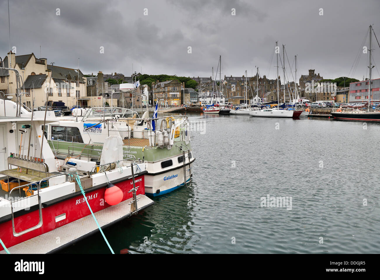 View lerwick town hi-res stock photography and images - Alamy