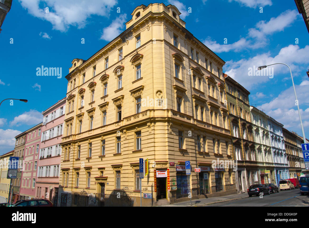 Streets of zizkov hi-res stock photography and images - Alamy