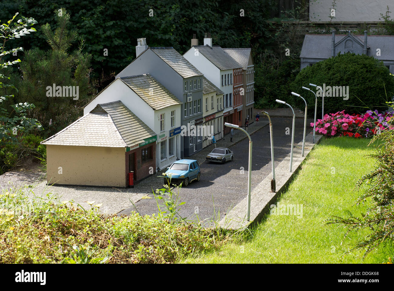 Model village in Anglesey, North Wales, UK Stock Photo - Alamy