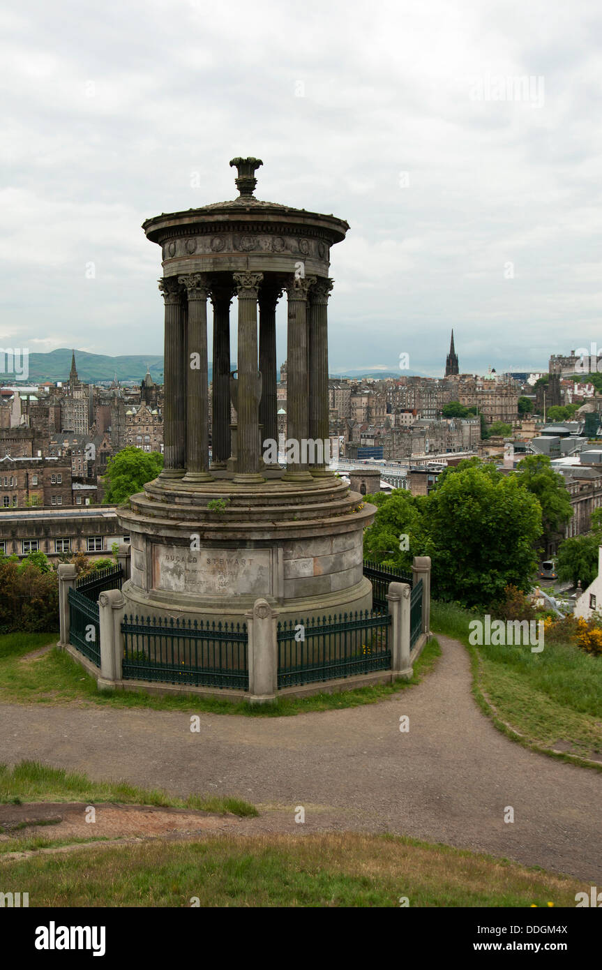 The Dugald Stewart Monument is a memorial to the Scottish philosopher ...