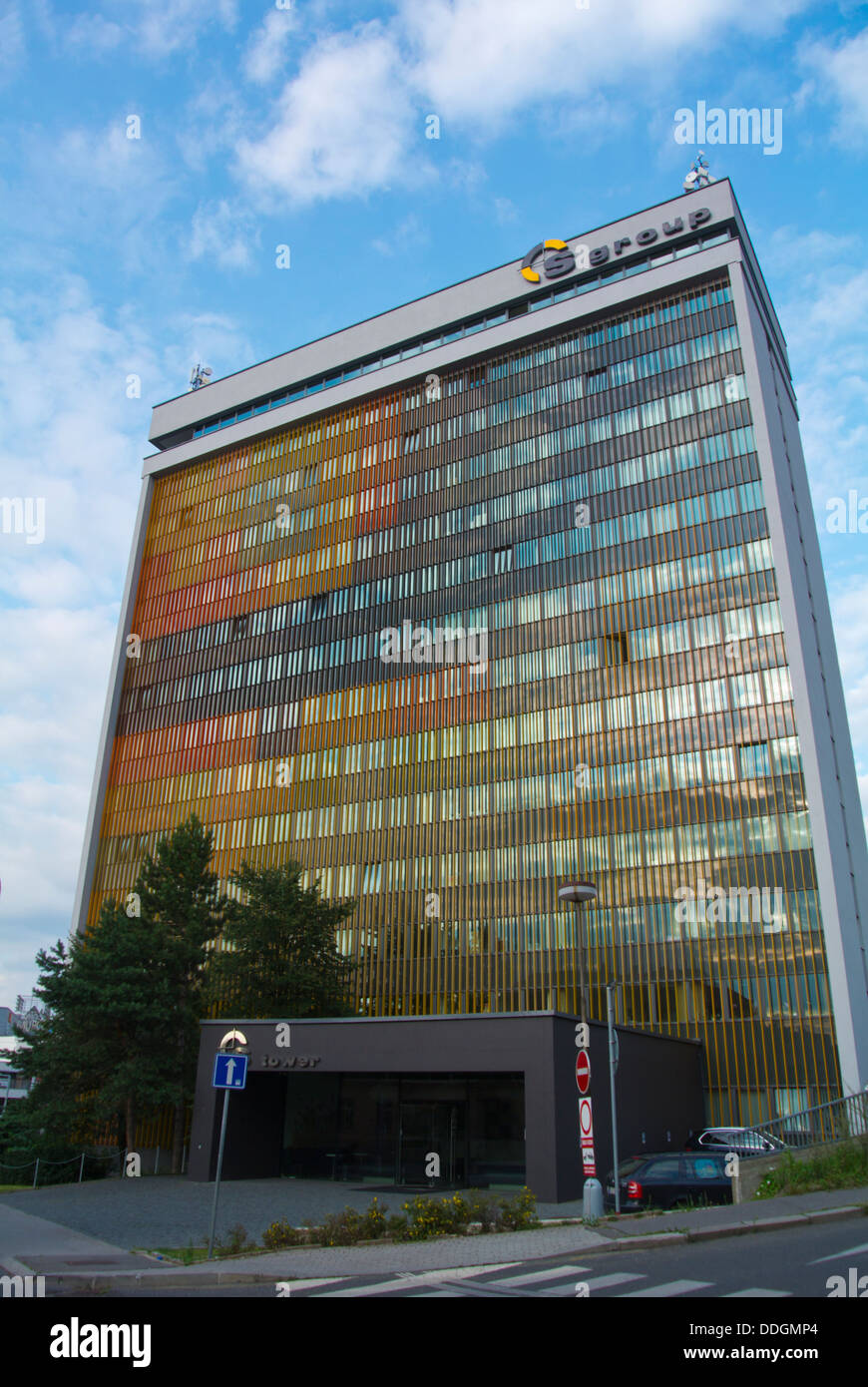 S Tower the headquarters of S Group central Liberec city Krajský soud ...