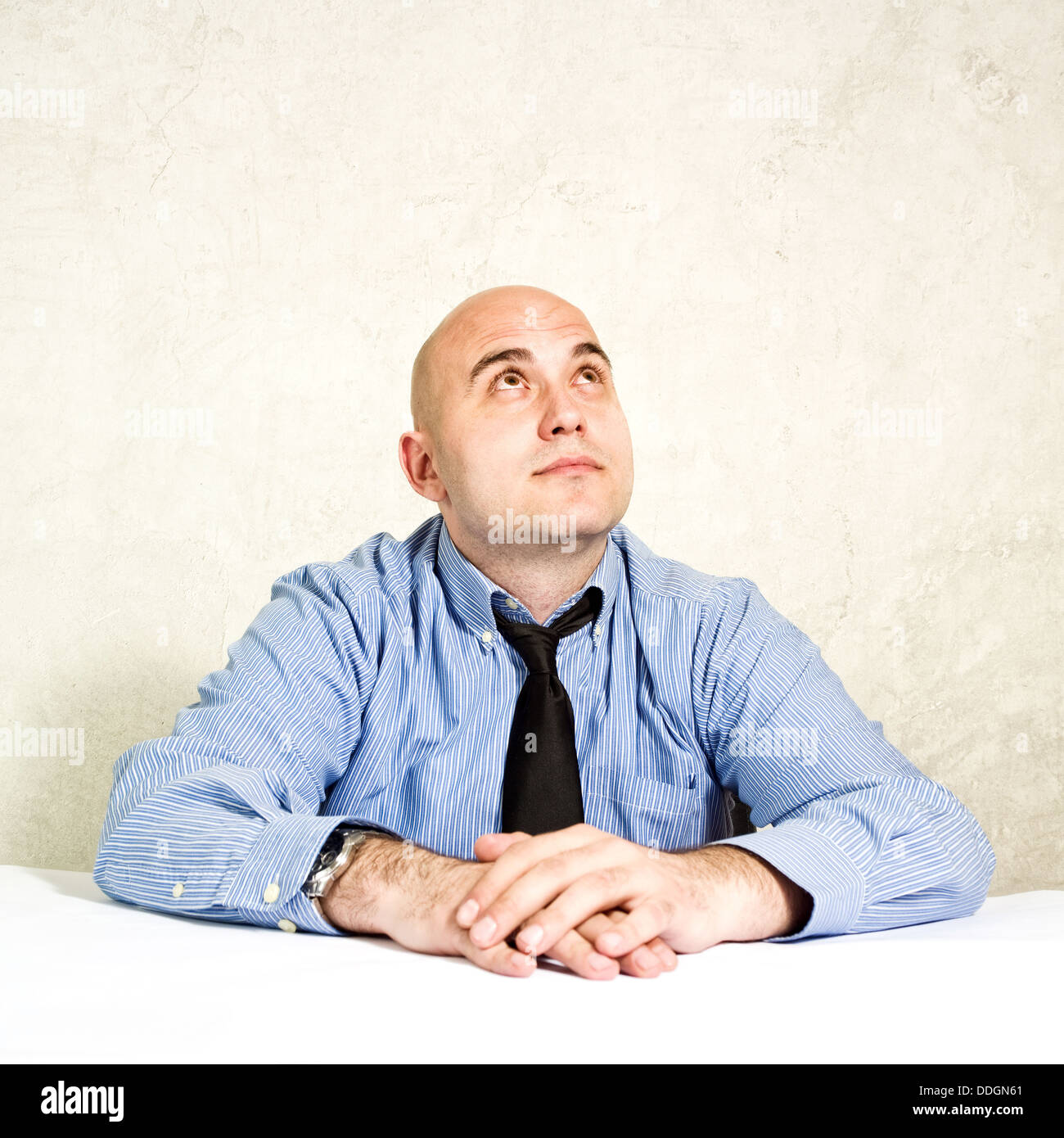 Businessman thinking, business choice or making decision. Businessman ...