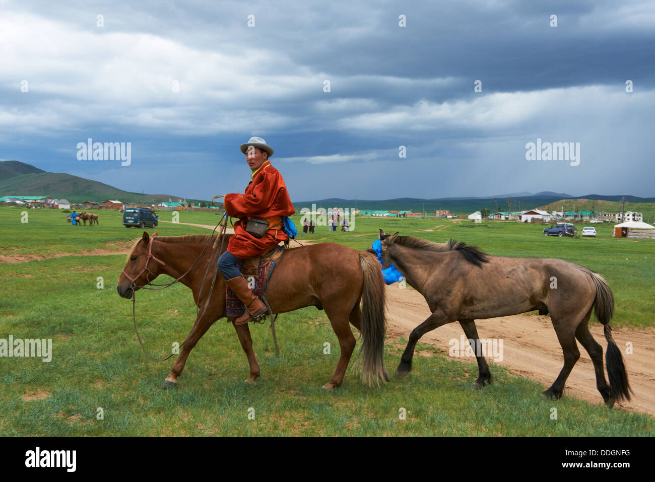 Naadam festival horse race hi-res stock photography and images - Alamy
