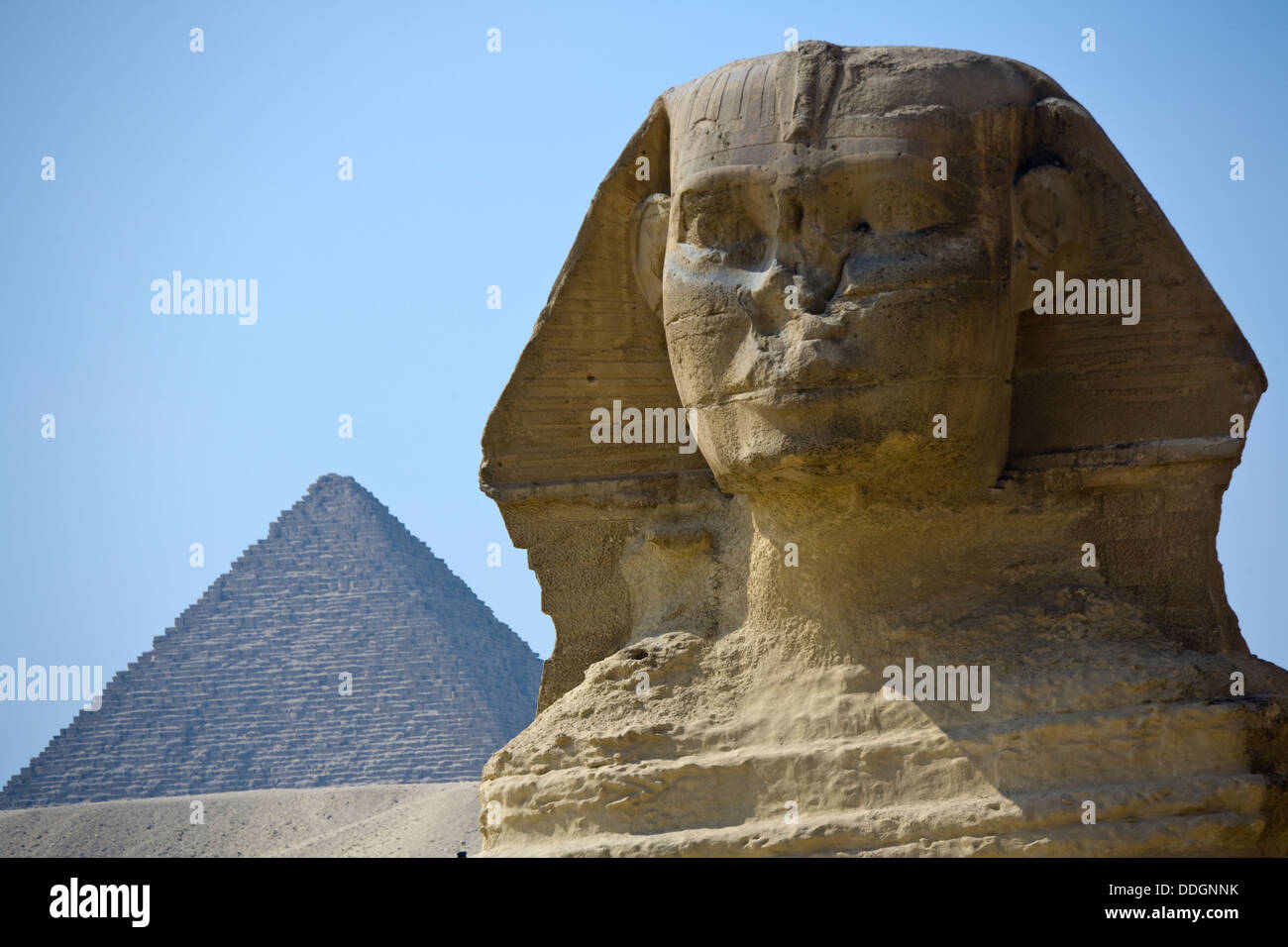 The Sphinx is a massive limestone carving created more than 4000 years ...