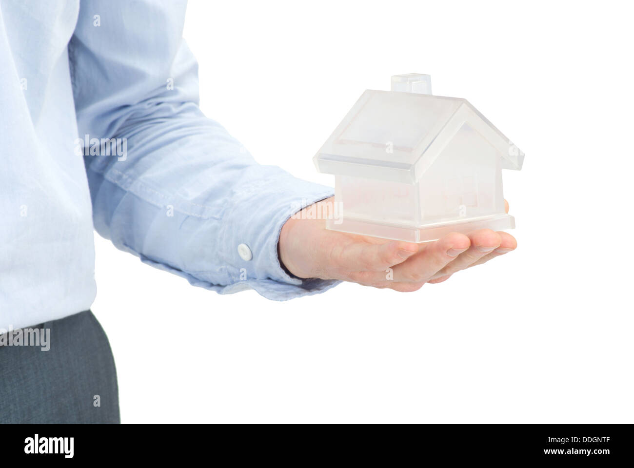 home in hand Stock Photo - Alamy