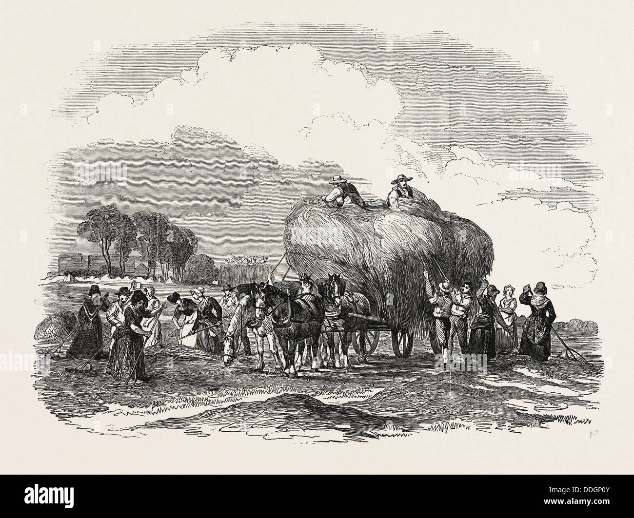 Victorian harvest hi-res stock photography and images - Alamy