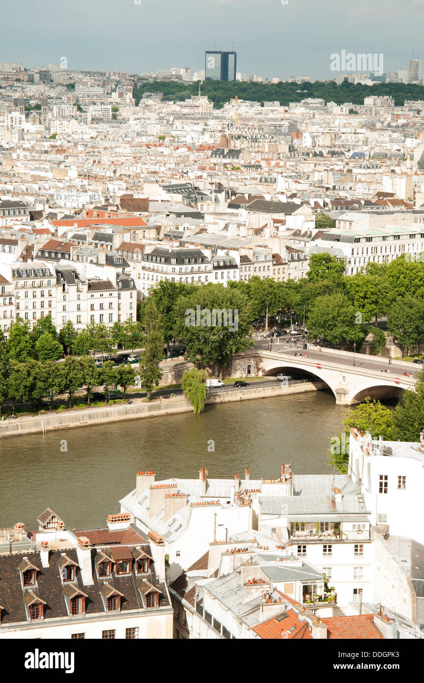 Paris view from the top Stock Photo - Alamy