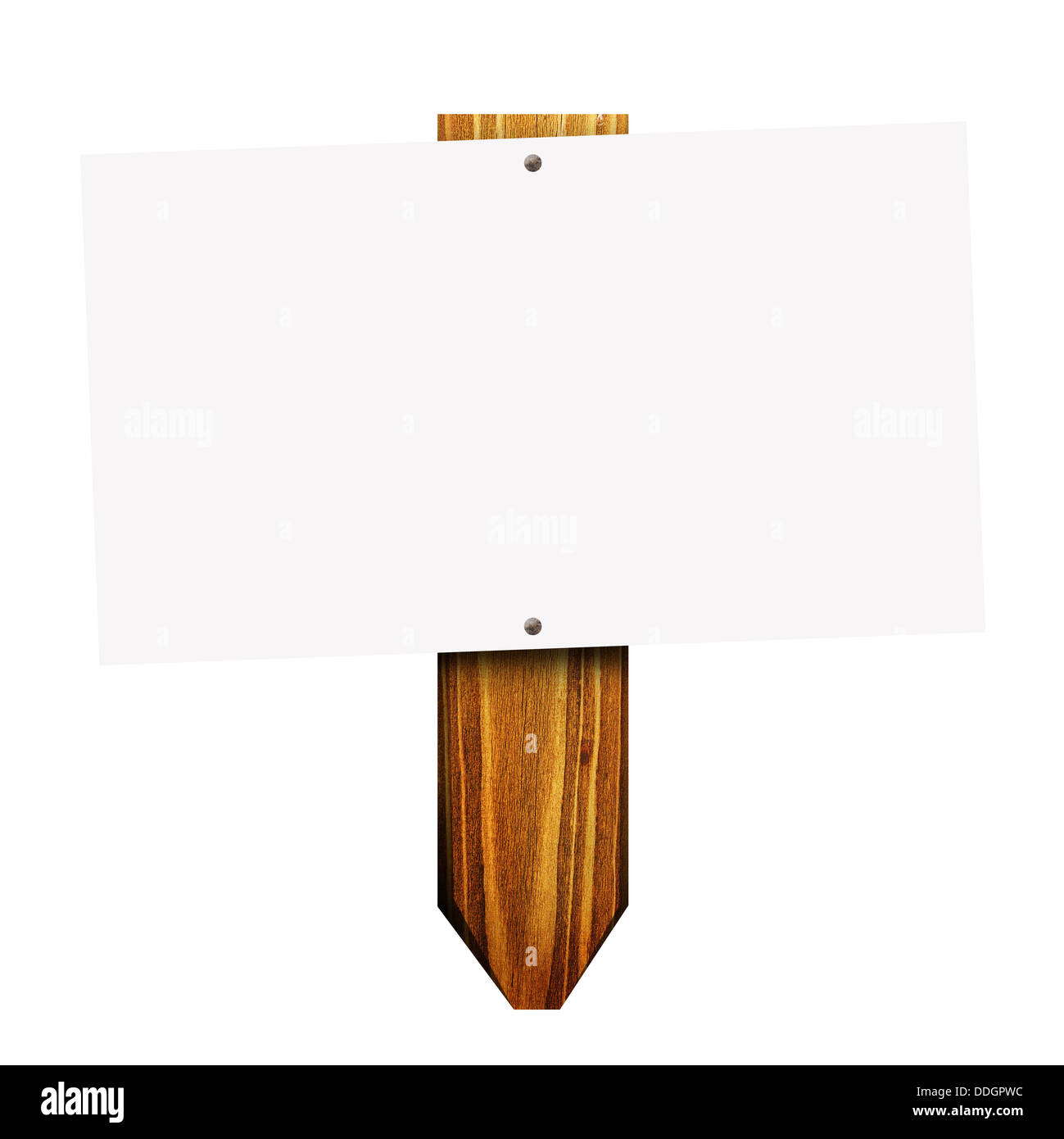 Old fashioned signpost Cut Out Stock Images & Pictures - Alamy