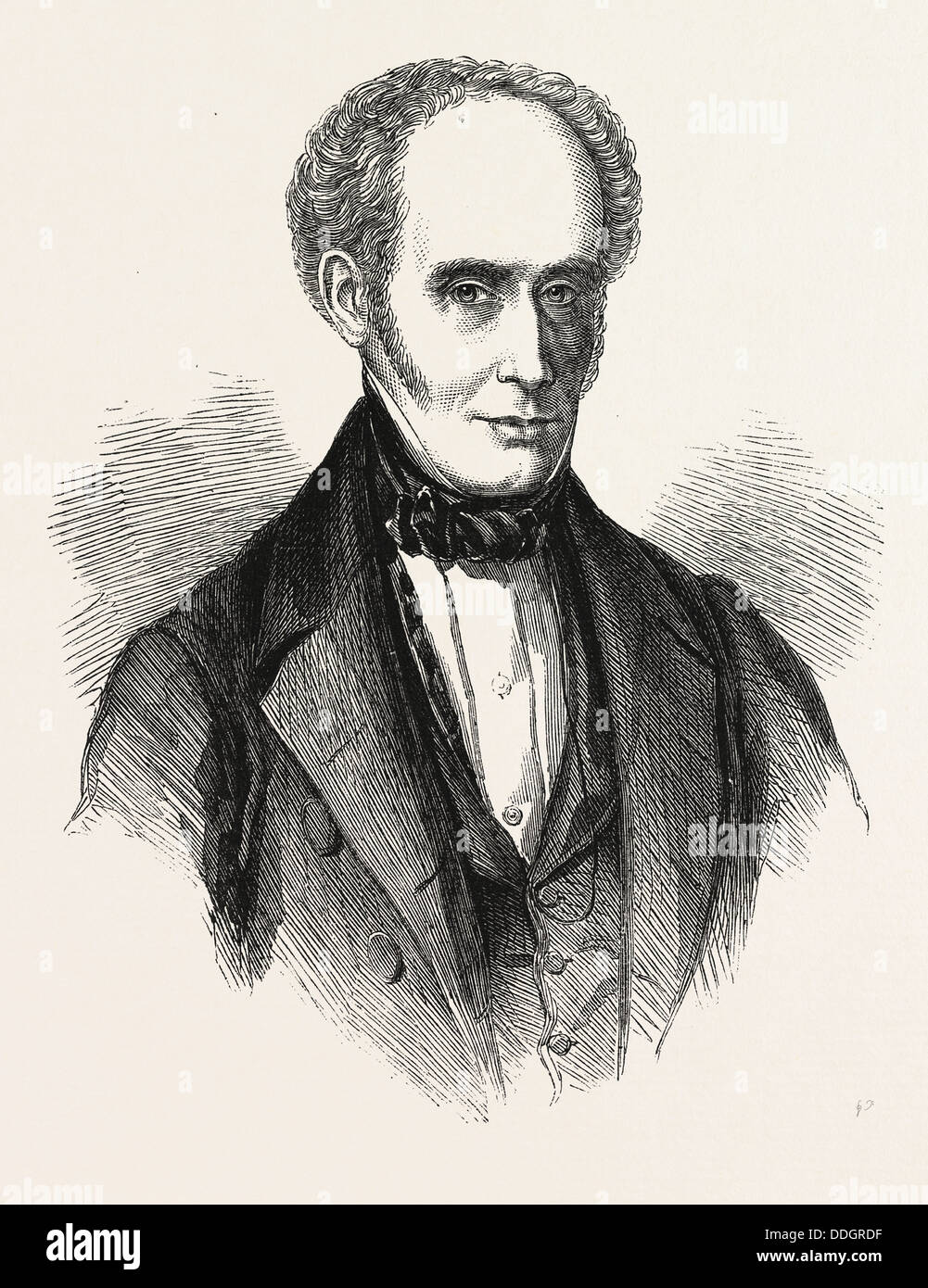 THE LATE MR. GEORGE COMBE, 1858 Stock Photo - Alamy