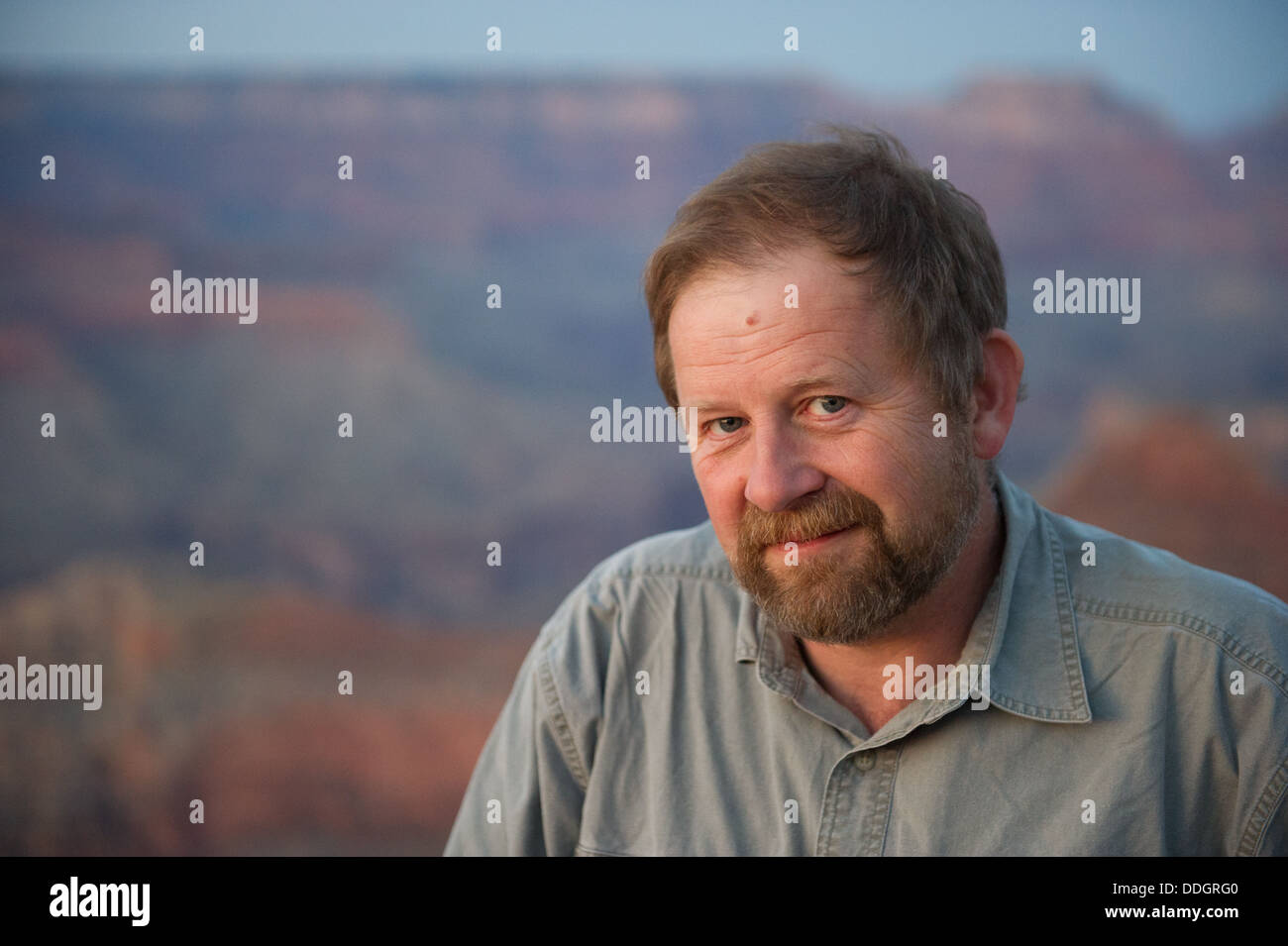 Edwin Remsberg at the Grand Canyon Stock Photo - Alamy