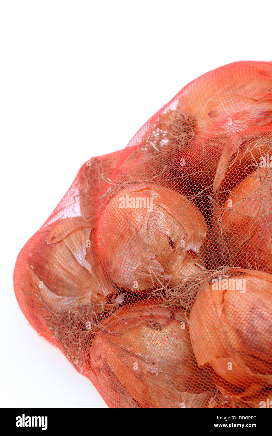 Net with onions hi-res stock photography and images - Alamy