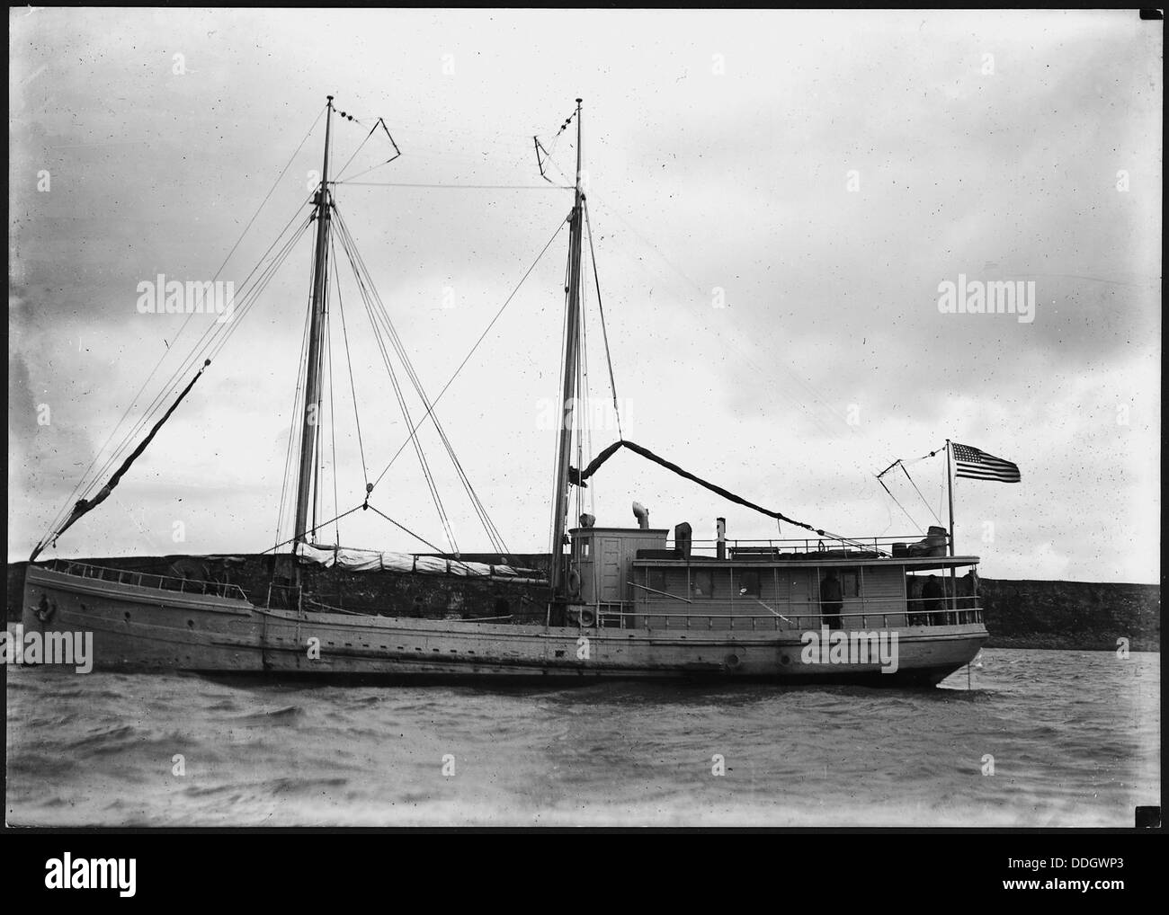 This photograph shows an image of a U.S. Forest Service (USFS) vehicle ...