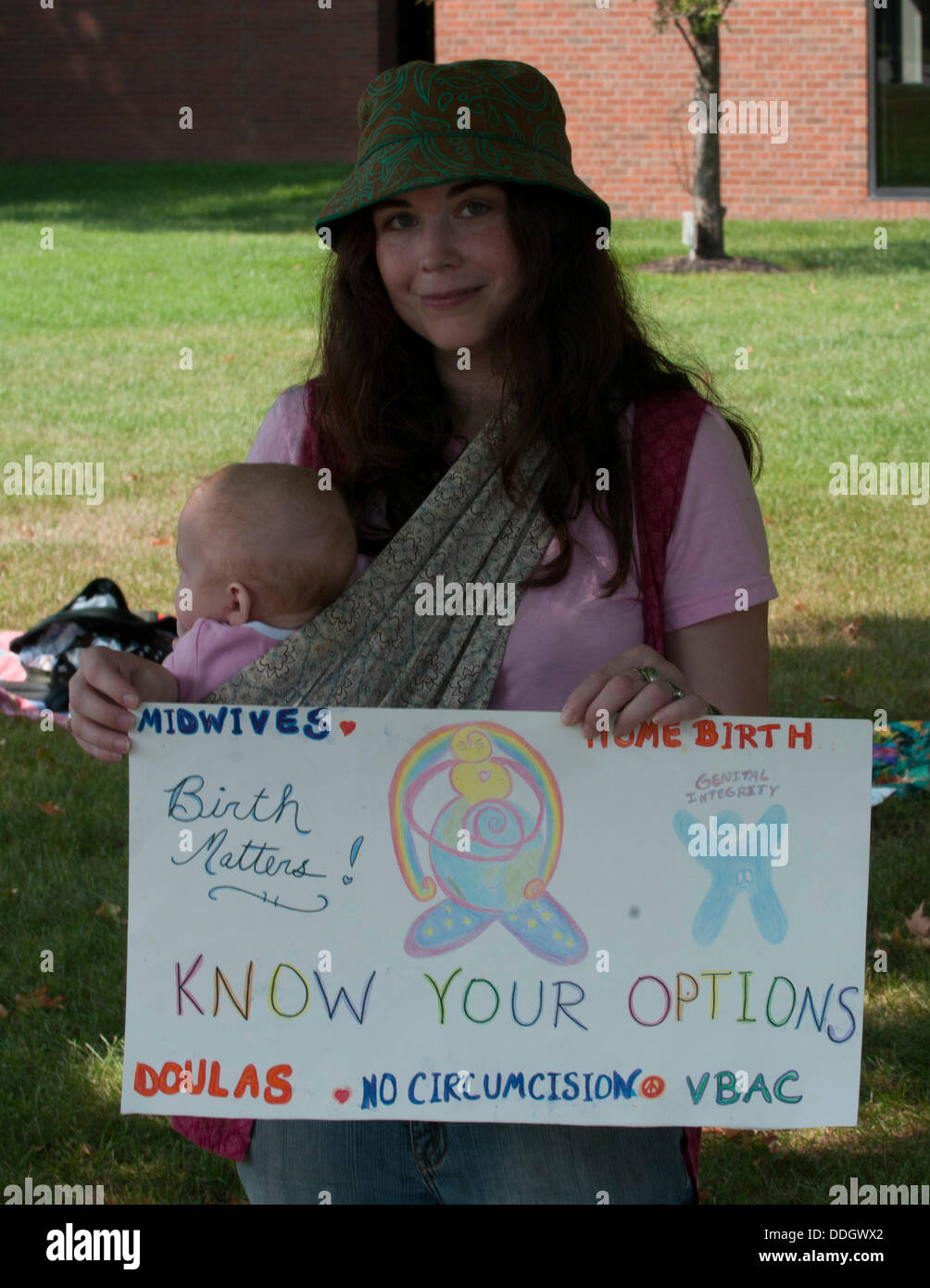 Homebirth protest hi-res stock photography and images - Alamy