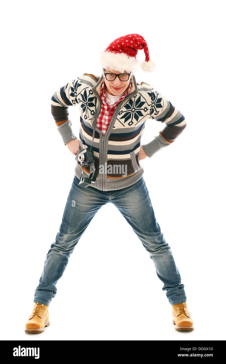 Christmas friends people Cut Out Stock Images & Pictures - Alamy