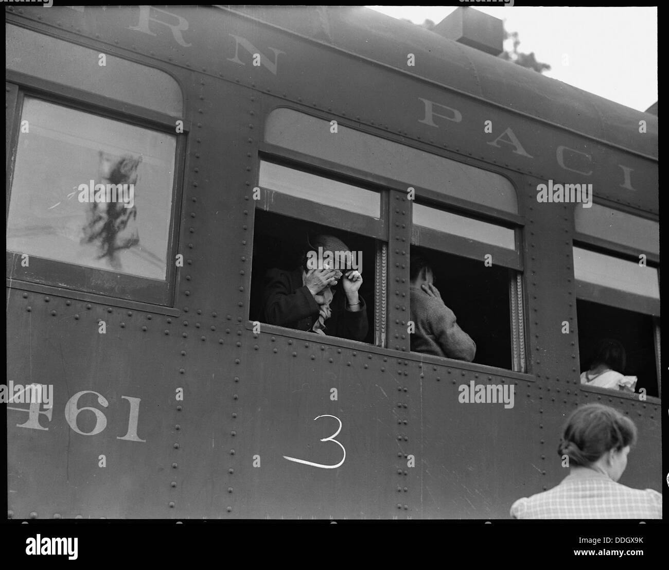 In Woodland, Yolo County, California, ten cars of Japanese-American ...