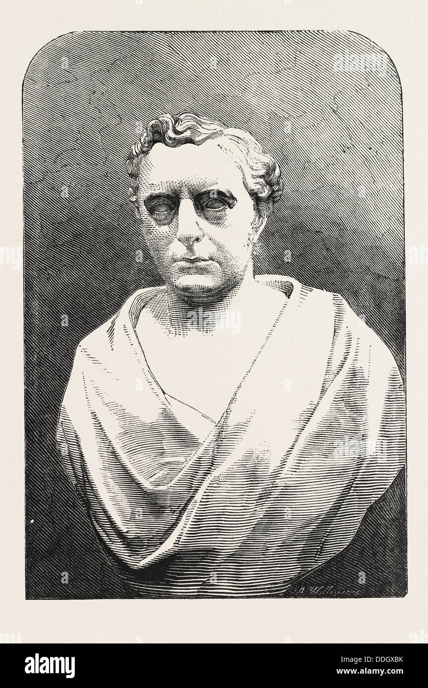 BUST OF MR. ROBERT STEPHENSON, M.P. 1858 Stock Photo - Alamy