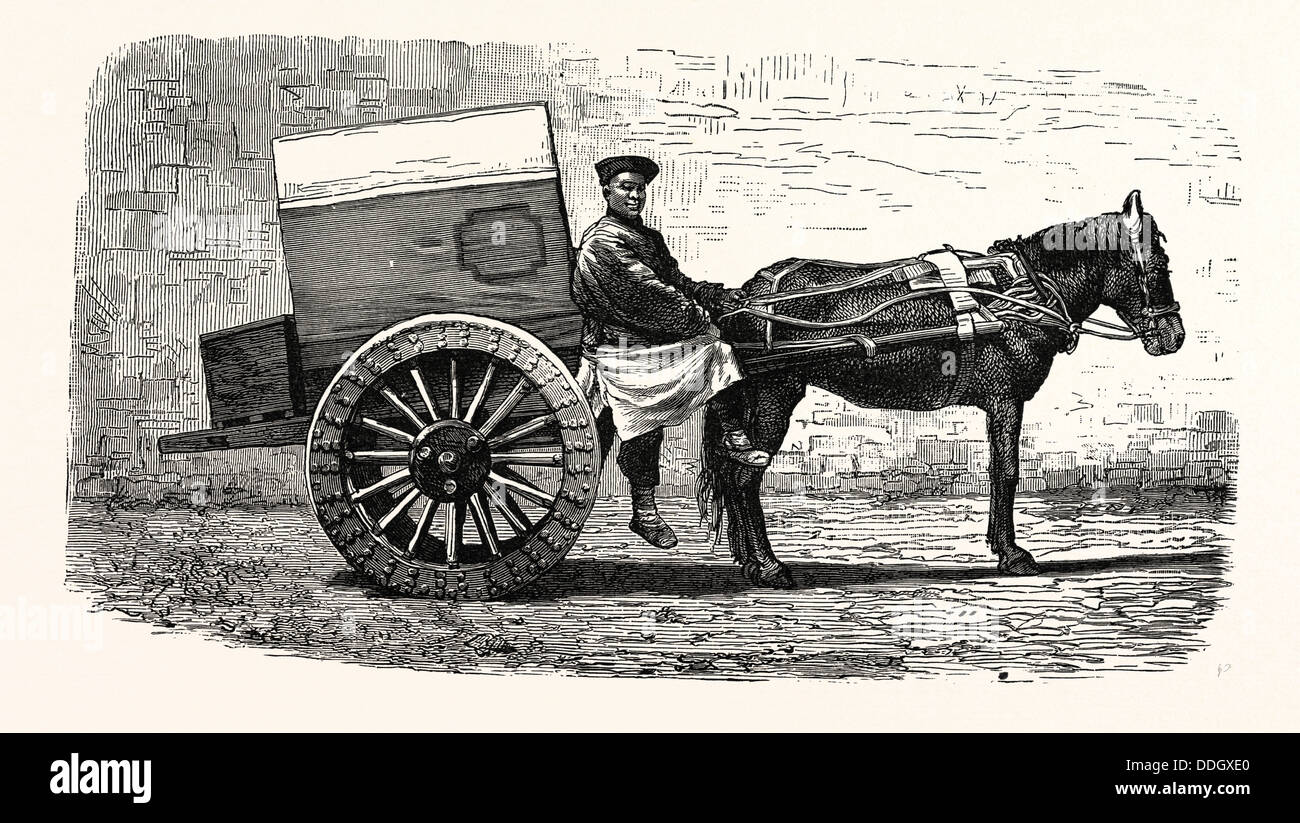 A CHINESE CART Stock Photo - Alamy