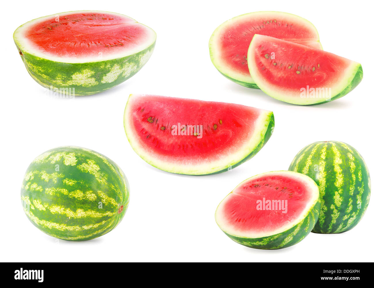Collection of watermelons Stock Photo - Alamy