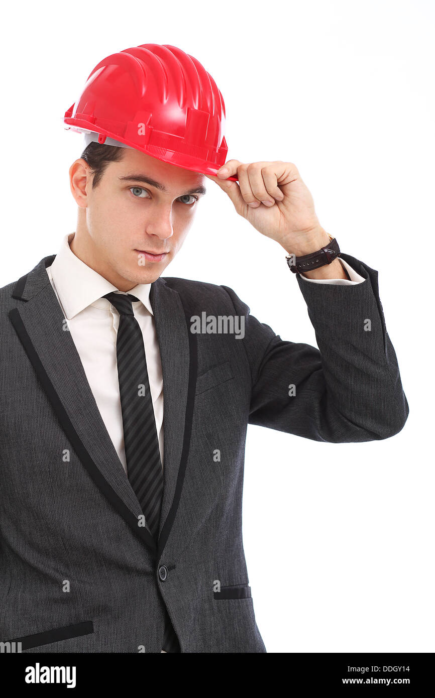 Young handsome engineer Stock Photo - Alamy