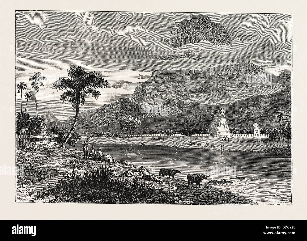 VIEW OF CAPE COMORIN, THE SOUTHERN POINT OF INDIA Stock Photo - Alamy