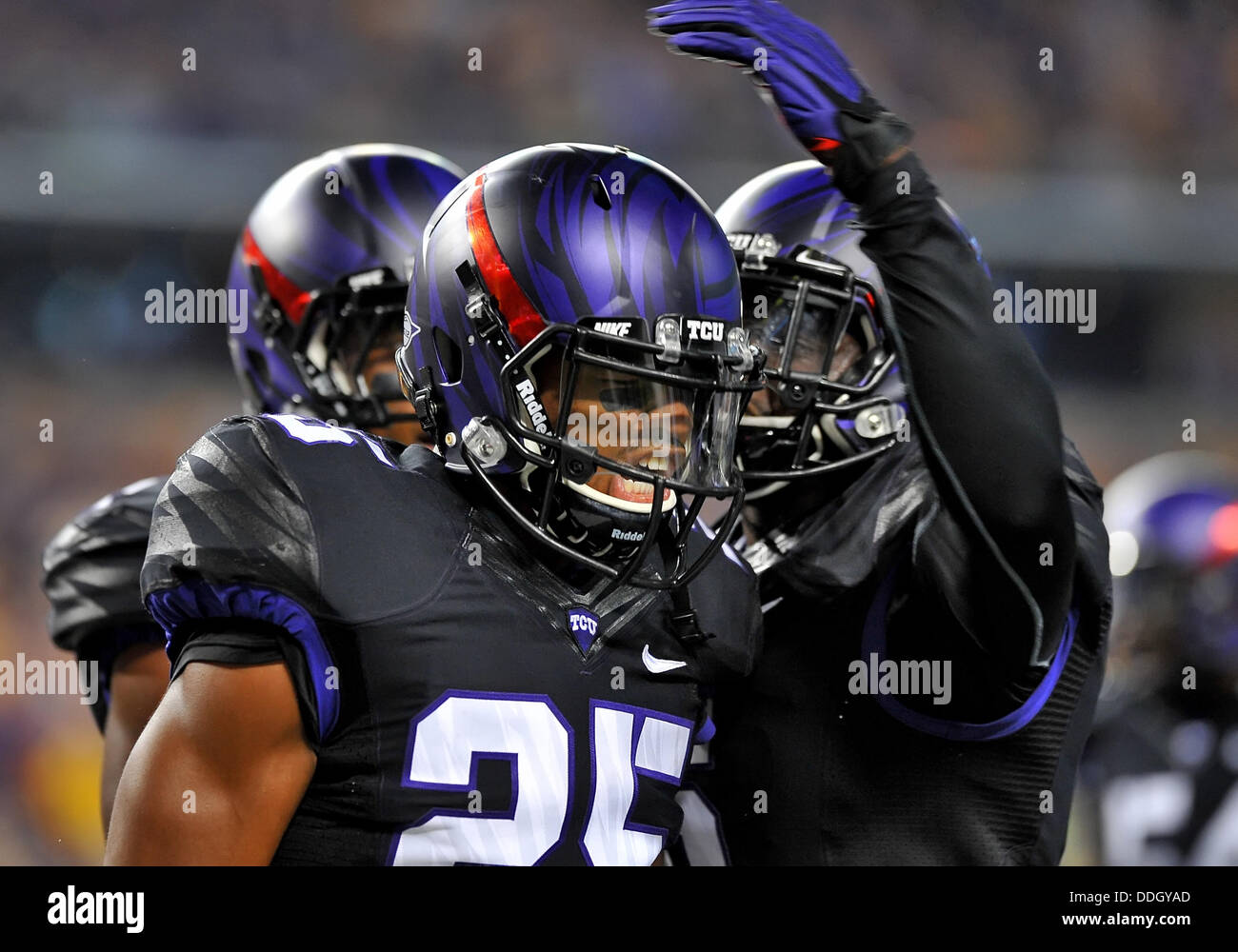 Aug. 31, 2013 - Aug. 31,2013:.TCU Horned Frogs safety Michael Downing ...