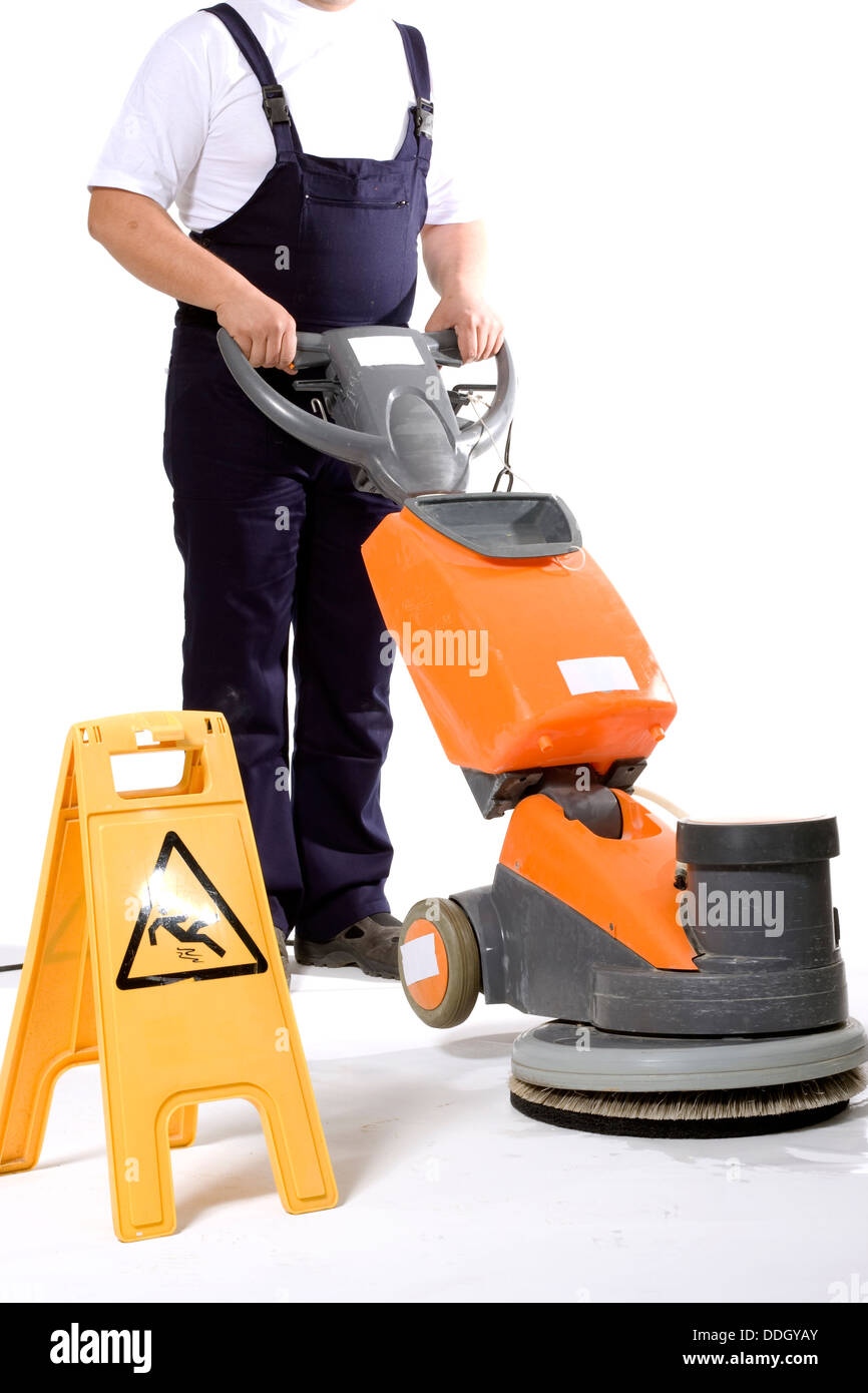 Floor cleaning machine hi-res stock photography and images - Alamy