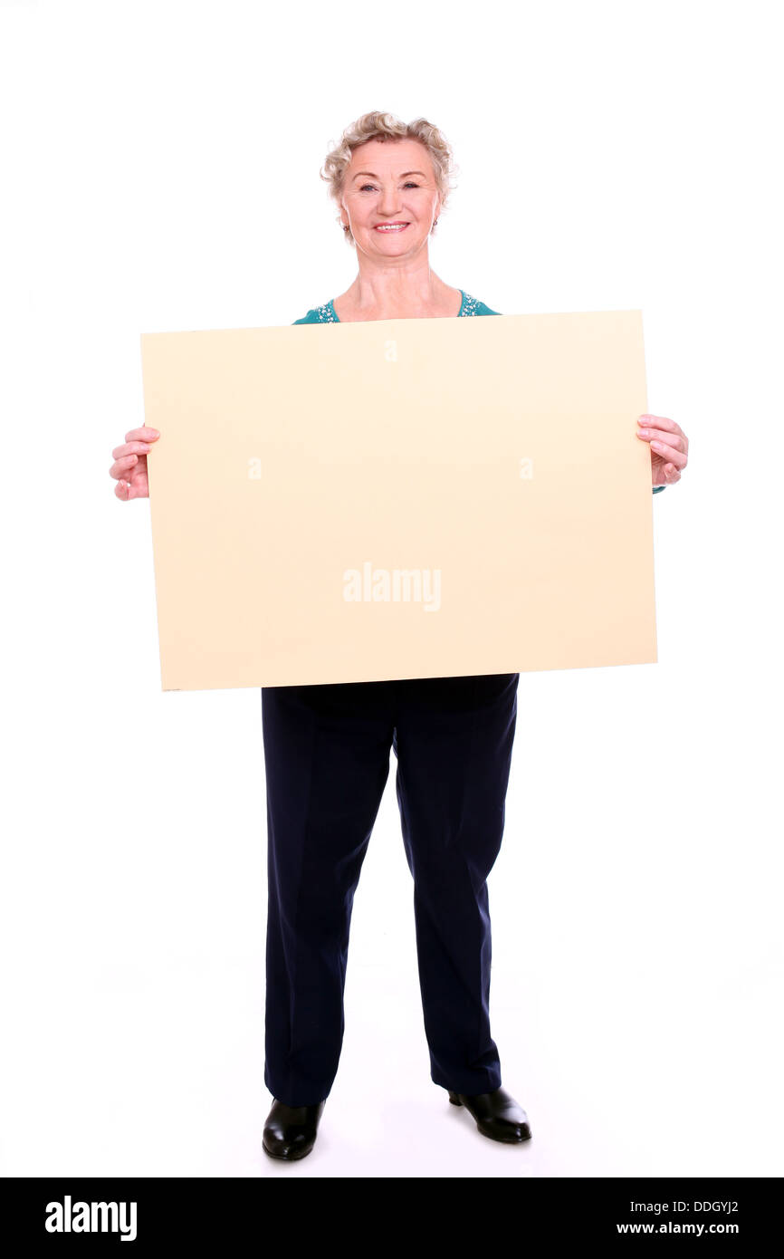 Grey hair old lady Cut Out Stock Images & Pictures - Alamy