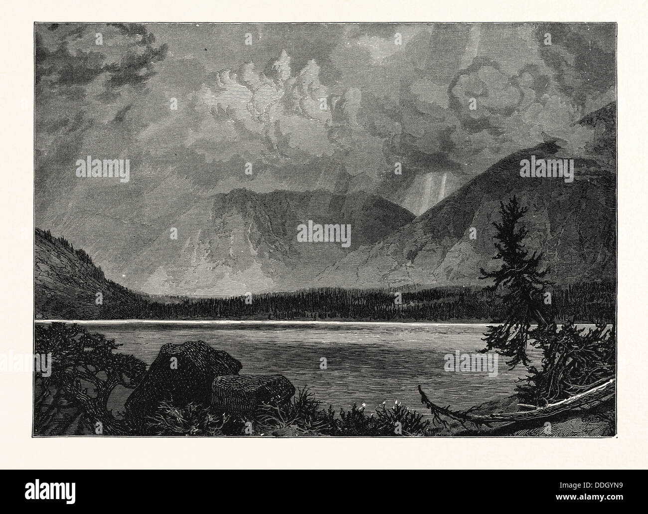 VIEW OF MOORE'S LAKE, UTAH, UNITED STATES OF AMERICA Stock Photo - Alamy