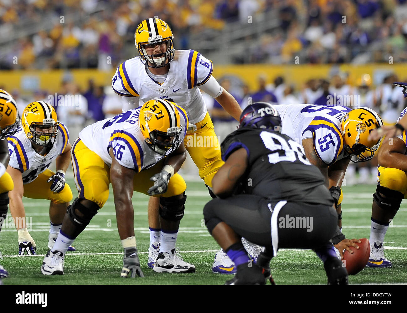 Calling an audible football hi-res stock photography and images - Alamy