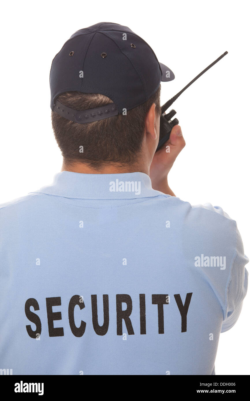 Security guard hand holding cb hi-res stock photography and images - Alamy