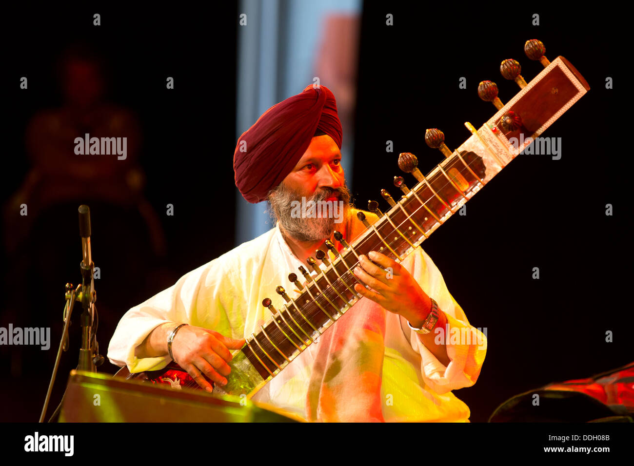 Indian classical musical instruments sitar hi-res stock photography and ...