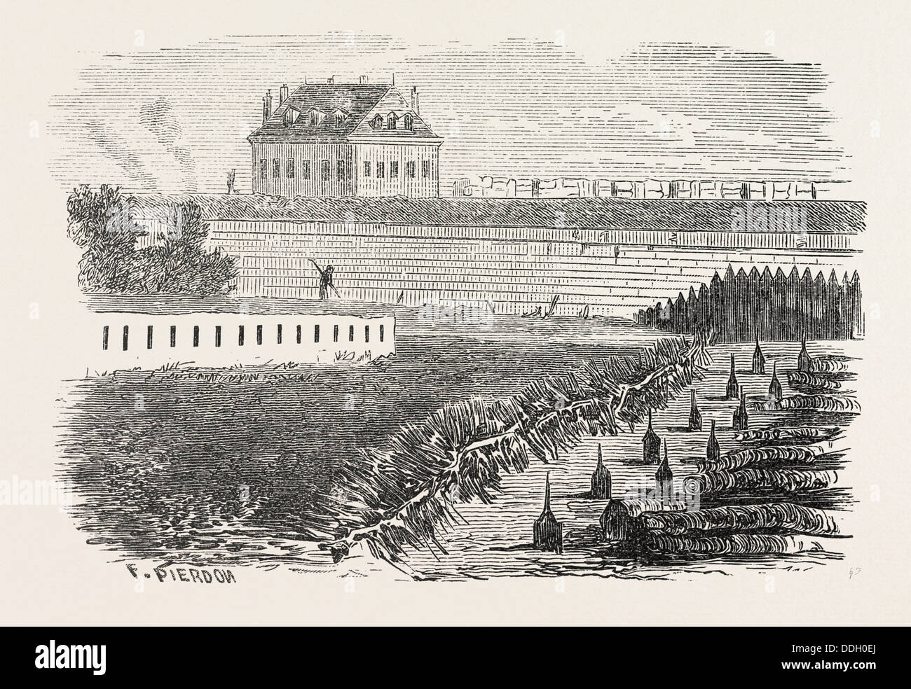 Franco-Prussian War: Obstruction of individual gates of the city walls ...