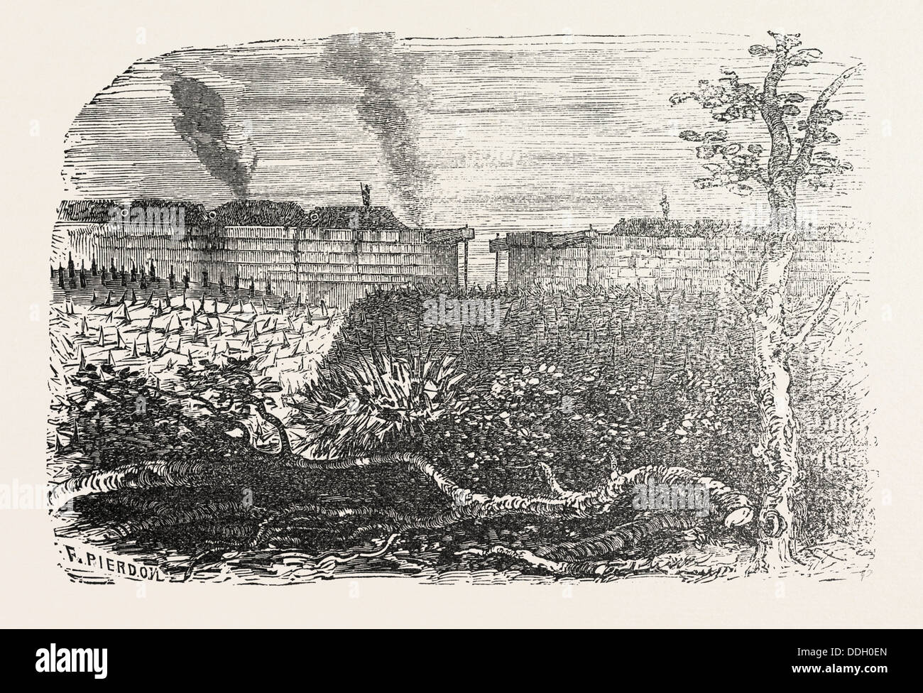 Franco-Prussian War: Obstruction of individual gates of the city walls ...