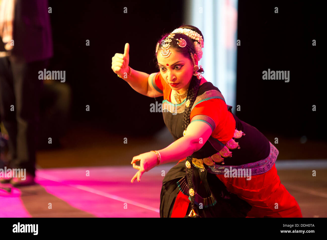 Devika Rao performing "Dancing About Sculpture" at the 2013 Alchemy Festival, Southbank Centre ...