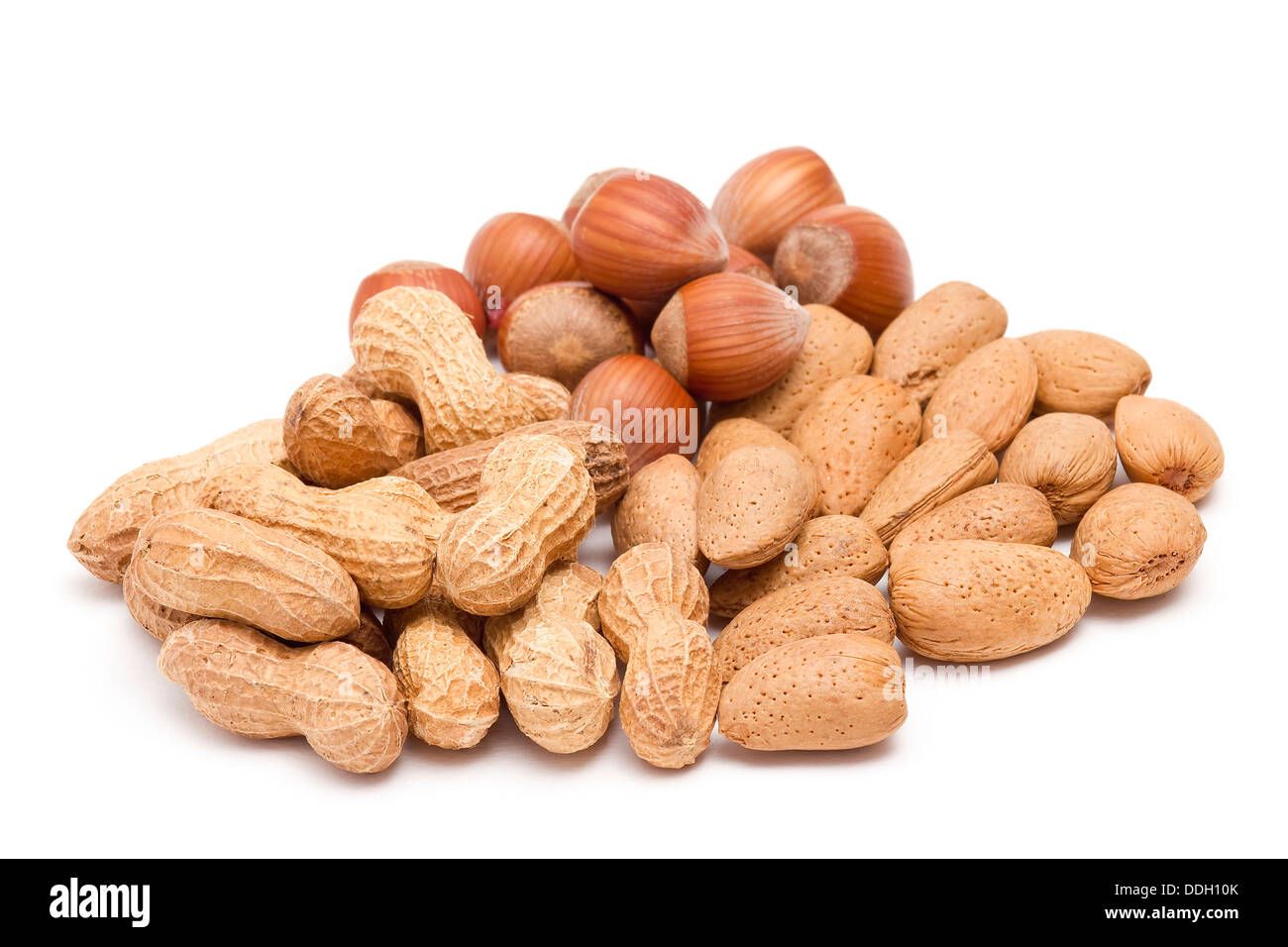 Various nuts Cut Out Stock Images & Pictures - Alamy