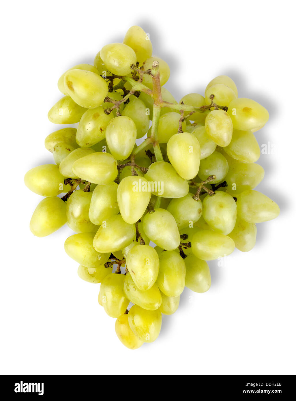 Grapes top view Stock Photo - Alamy