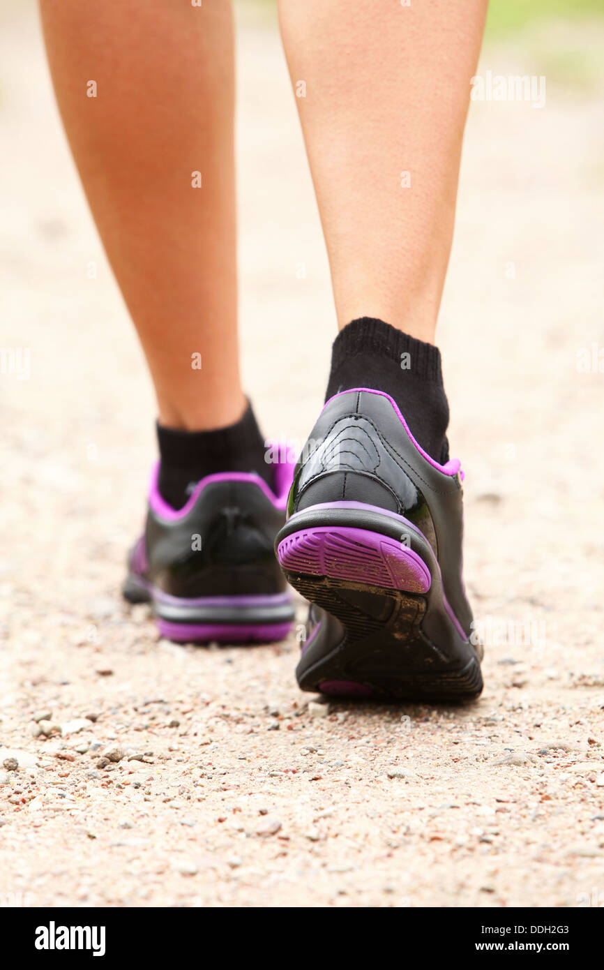 Close up of walking legs on the road Stock Photo - Alamy