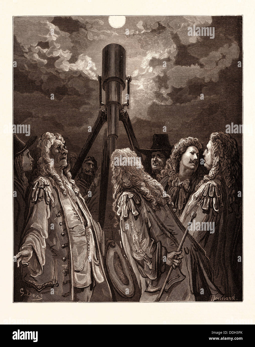 AN ANIMAL IN THE MOON, BY GUSTAVE DORÉ. Dore, 1832 - 1883, French ...