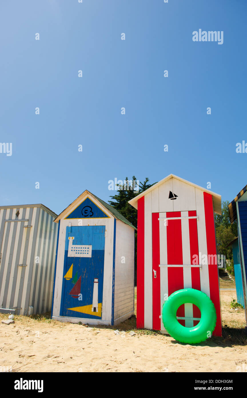 Floating beach huts hi-res stock photography and images - Alamy